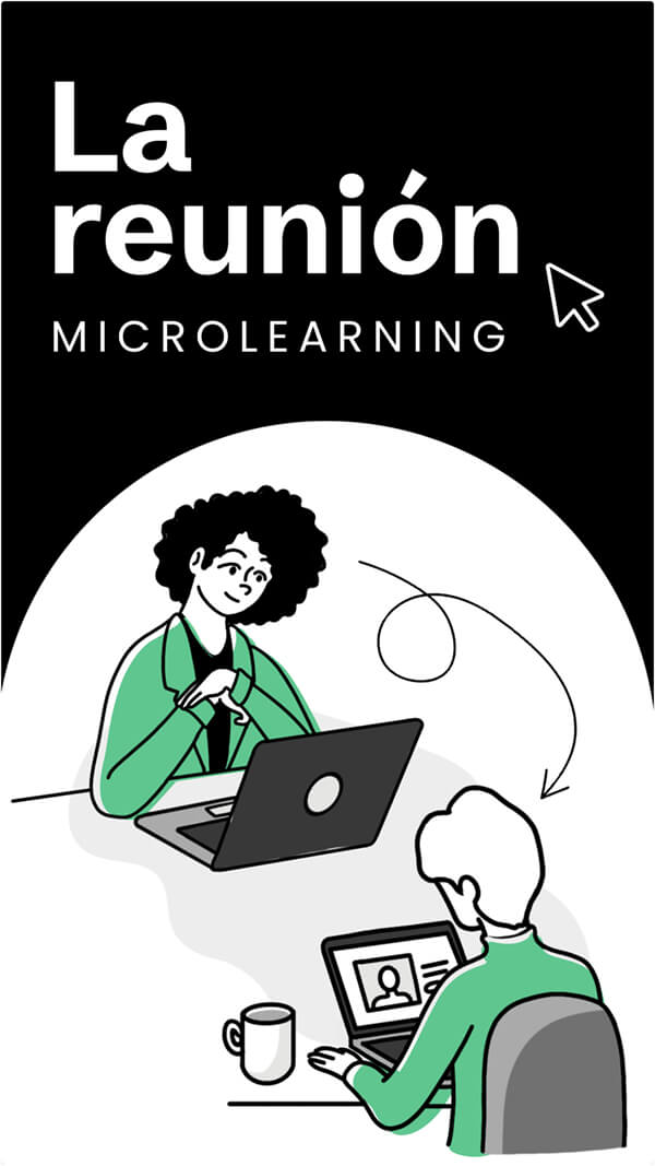 Microlearning la reunión | Plantillas de Genially